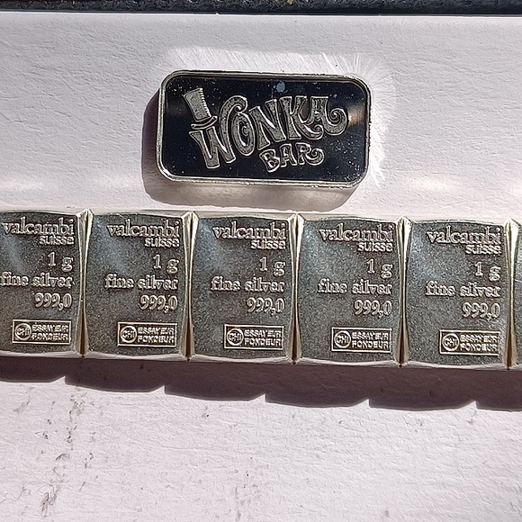 Accessories | 6gs Silver Bundle 1g Wonka Bar 5gs Valcambi Tear Apart ...